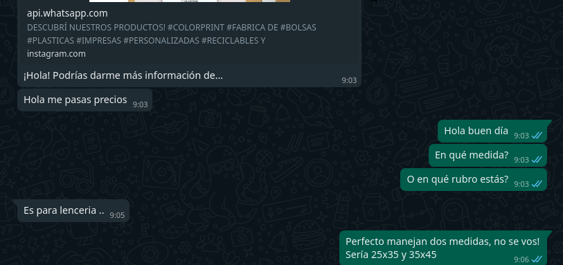 Proceso de Creación de Bolsas - FM Blog